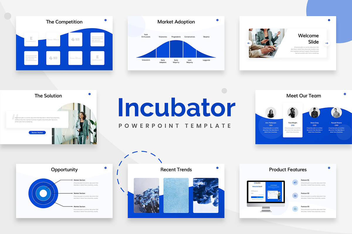 Incubator Powerpoint Template, a Presentation Template by Slidesmash