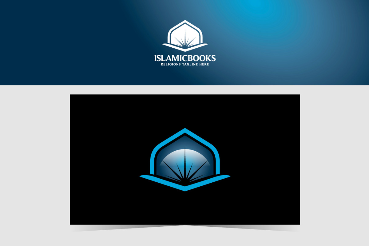 Islamic Books Logo, a Branding & Logo Template by emotions76