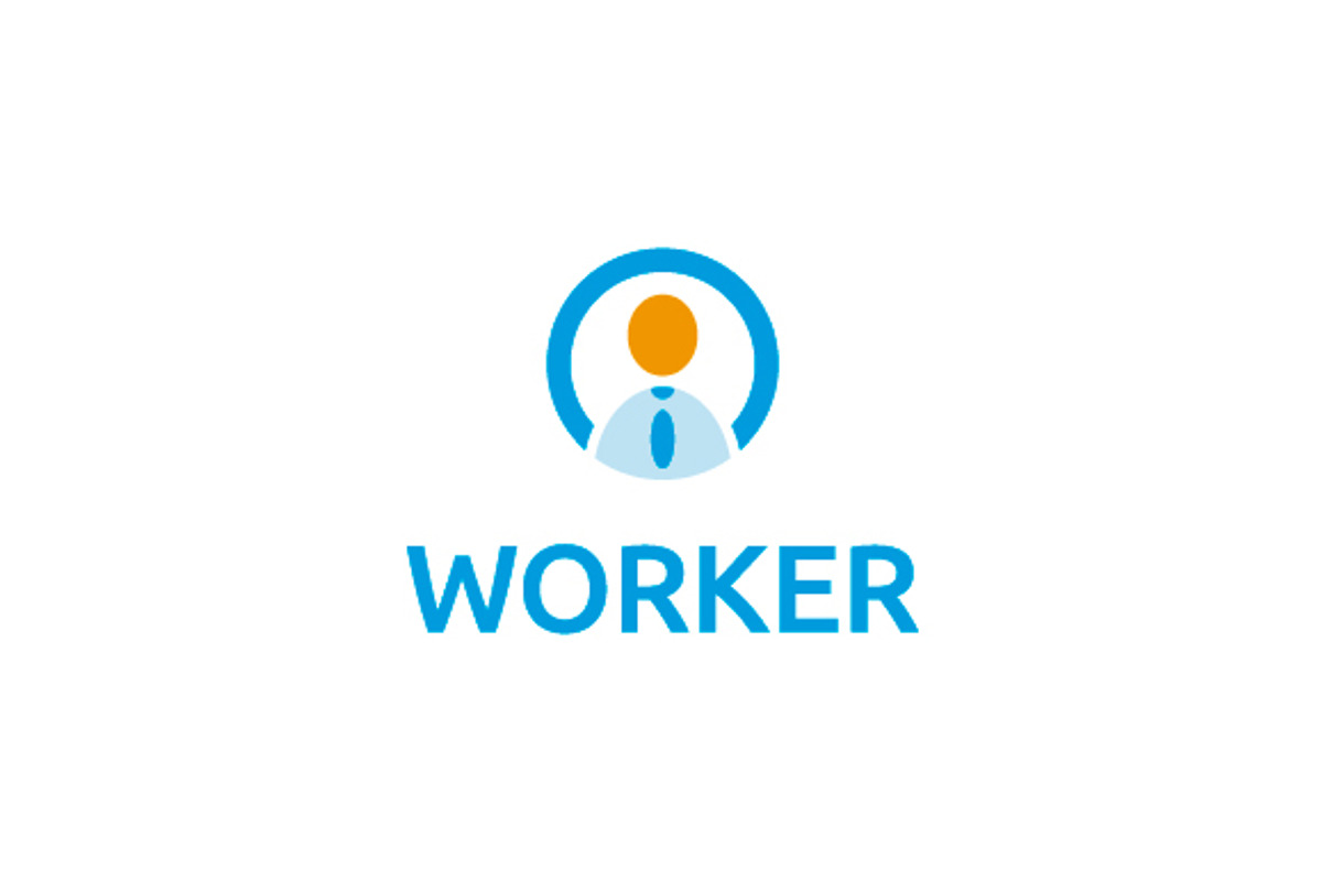 Worker Logo, a Branding & Logo Template by Mauro Bertolino