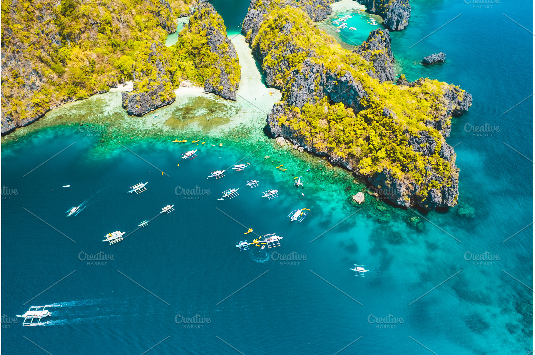 Palawan, Philippines aerial view of, a Nature Photo by Igor Tichonow ...