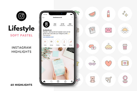 Neutral Instagram Highlight Icons | Icons ~ Creative Market