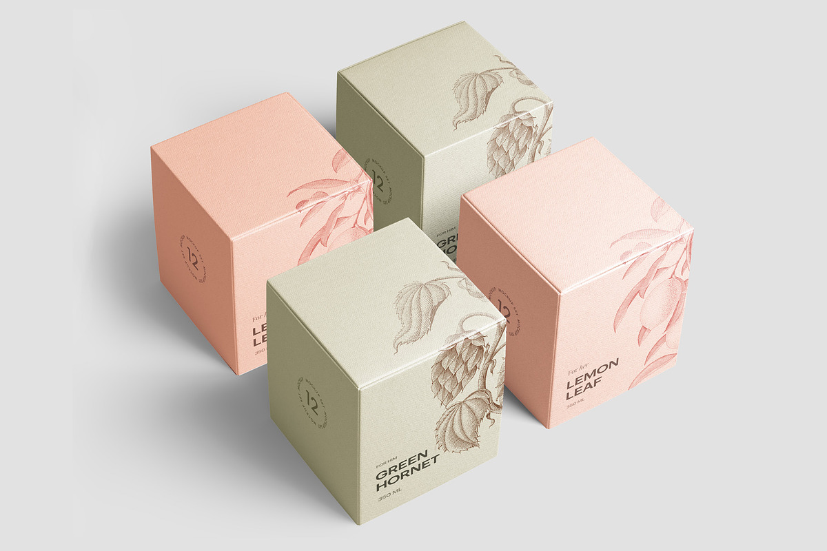 Box Mockup Bundle, a Packaging Mockup by GraphicWave