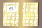 Golden Card Template | Card Templates ~ Creative Market