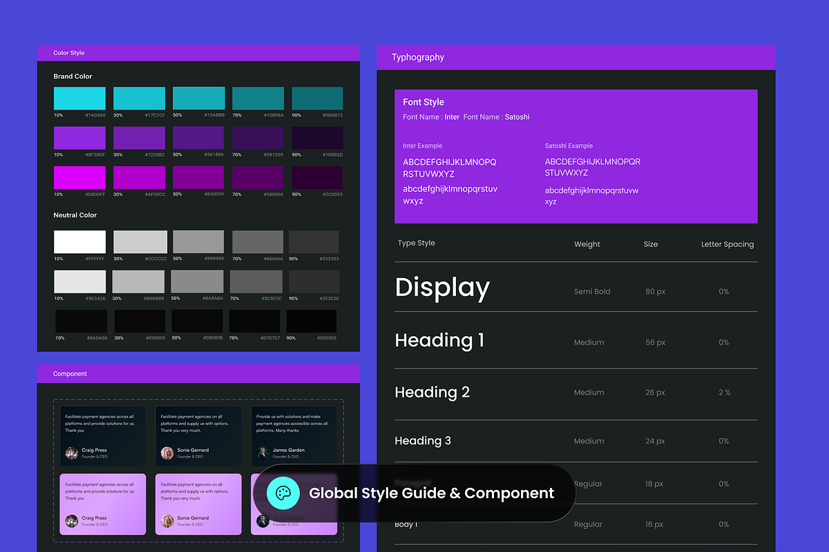 Dopay - Payment Card Landing Page, a Landing Page Template by SLAB! Design