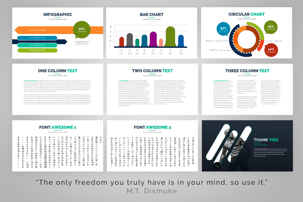 Gamma | Powerpoint Template, a Presentation Template by Zacomic Studios