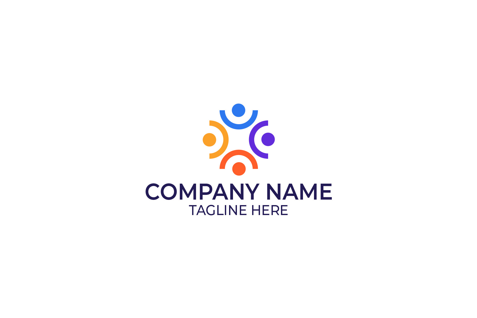 Community Logo Design, a Branding & Logo Template by GranzCreative