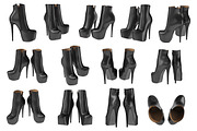 Set women's shoes, objects, an Object Graphic by ARTYuSTUDIO