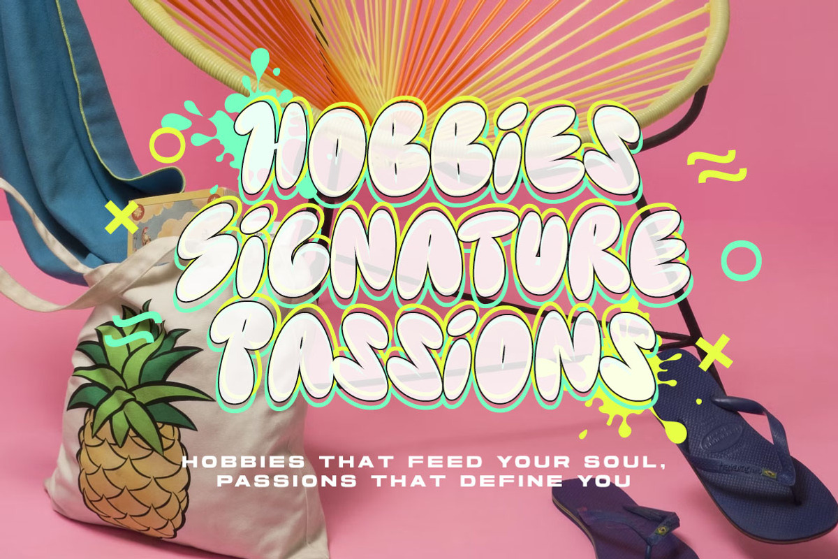 Tricky - Bubble Display Font, a Handwritten Font by Letterhend Studio