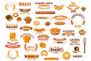 Bakery and pastry design elements, a Graphic by Vector Tradition