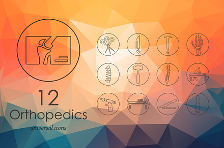 21 orthopedics icons, an Icon by Palau