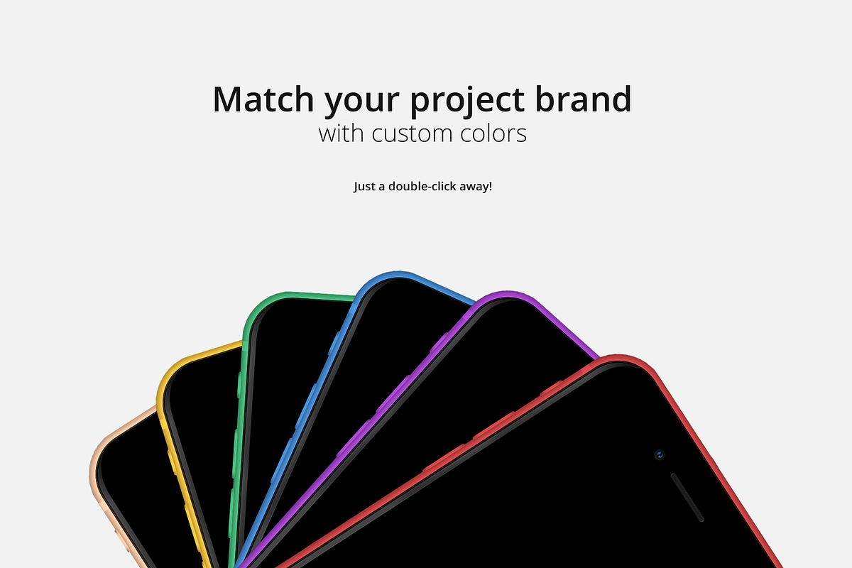 iPhone SE 2020 Mockup, an iPhone Mockup by GraphicValley