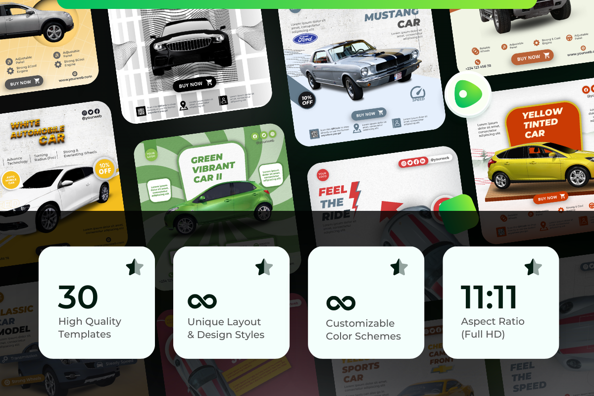 Automotive, Tech Design Templates I