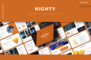Night - Google Slides Template, a Presentation Template by AQR Studio
