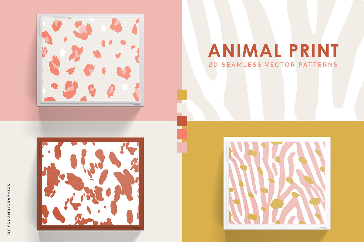 Massive Vector Patterns Set, a Pattern Graphic by Youandigraphics