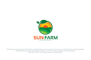 Sun Farm Logo Design Template | Branding & Logo Templates ~ Creative Market