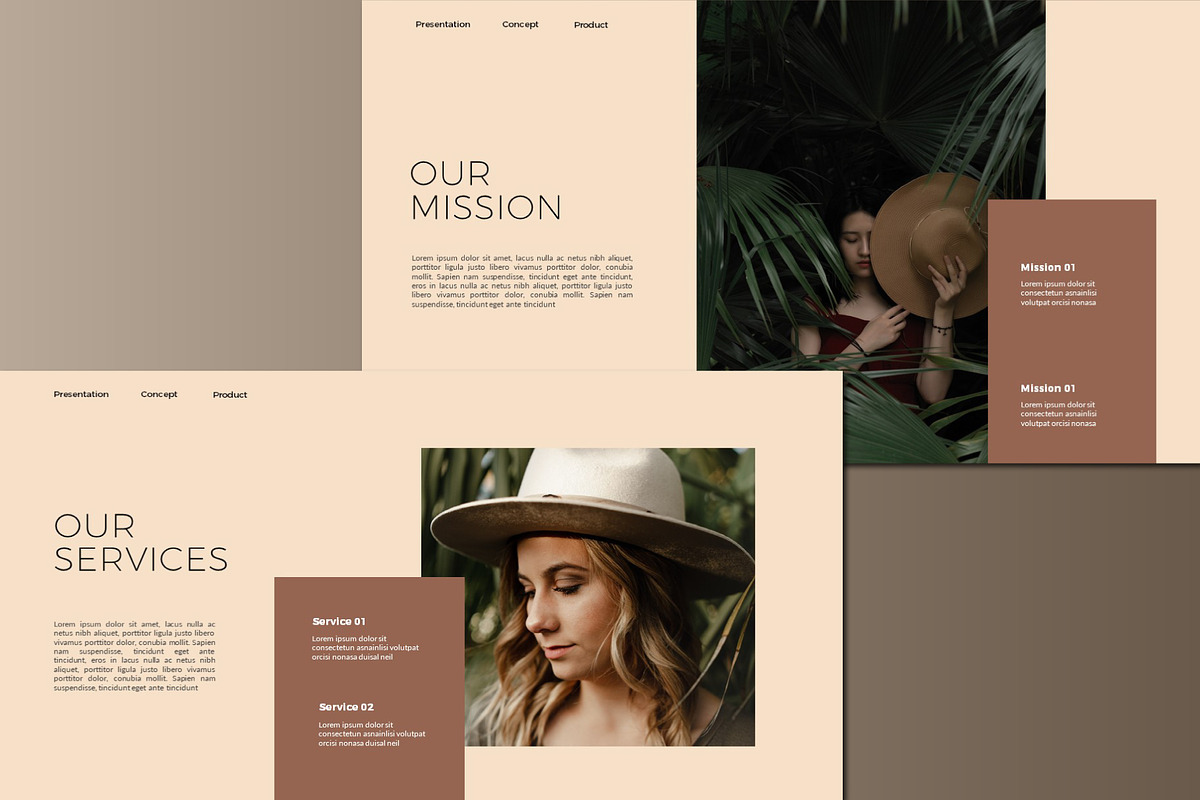 Hillside Powerpoint Template, a Presentation Template by Yo Slide