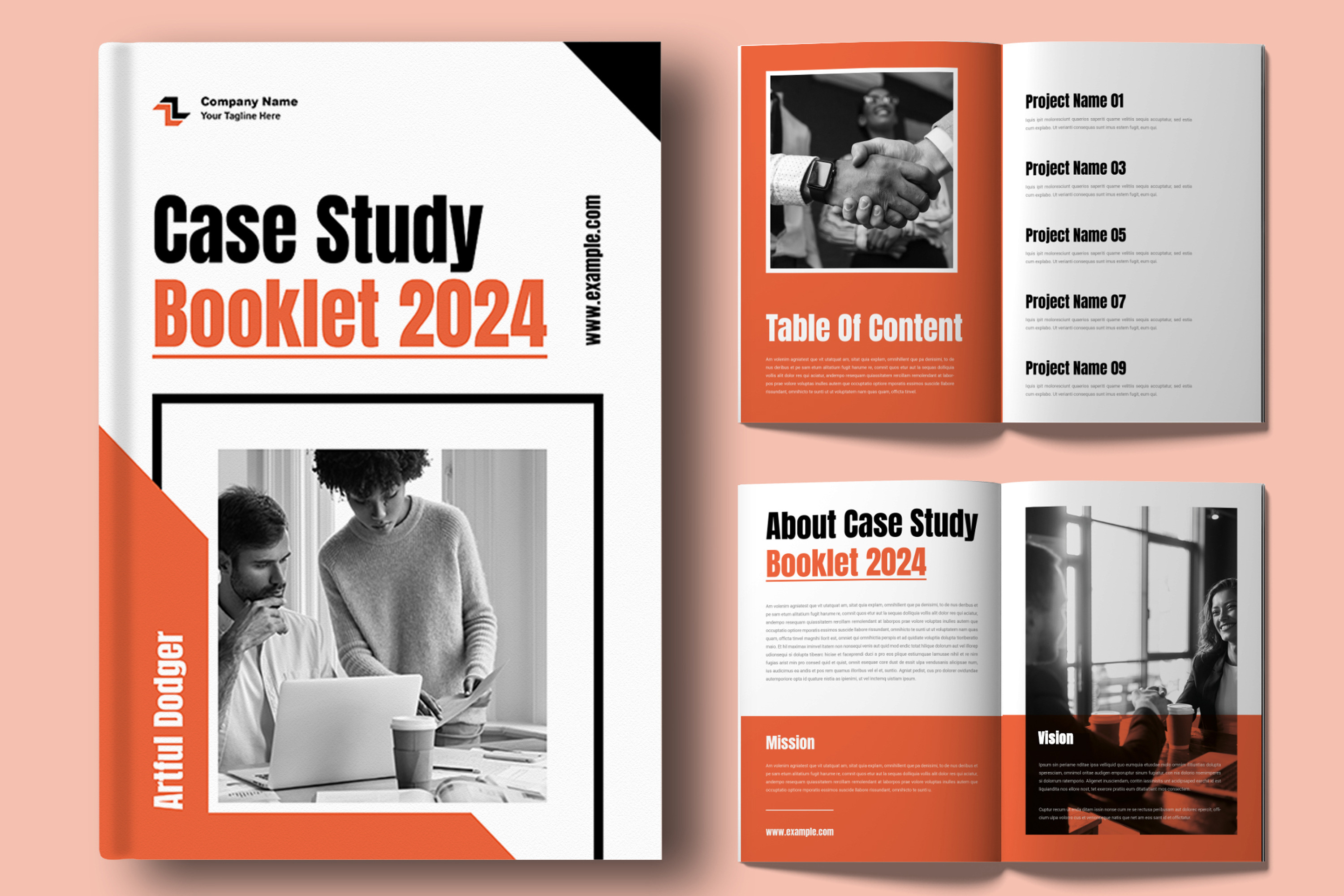 Case Study Booklet Layout
