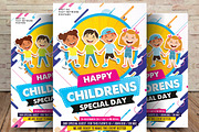 Children Day Fair Flyer, a Flyer Template by graphicforest