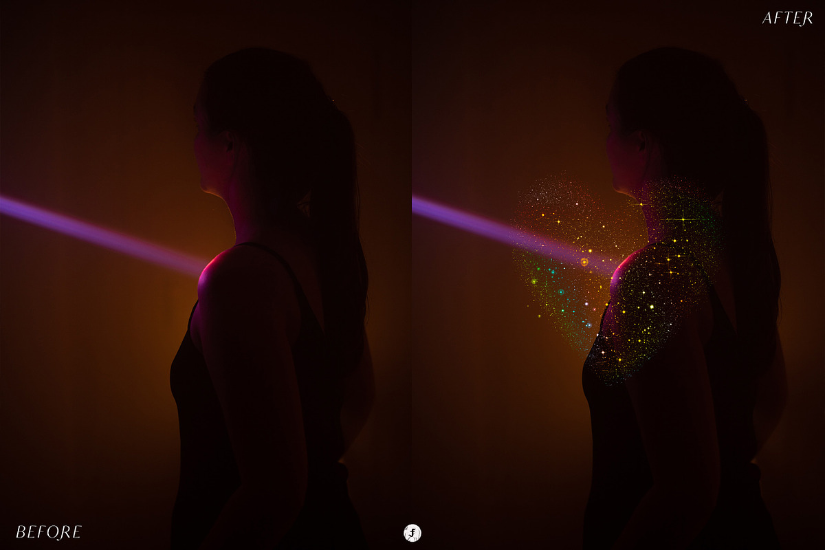 Rainbow Stars Overlays, a Texture Graphic by Freezerondigital
