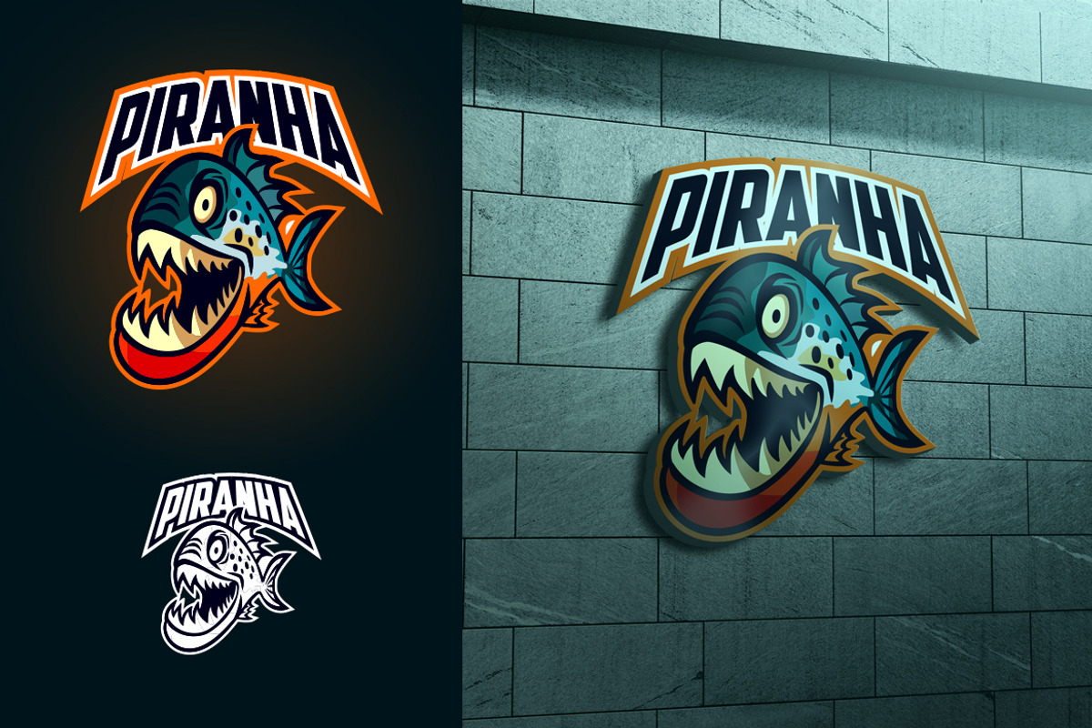Piranha, a Branding & Logo Template by Suhandi