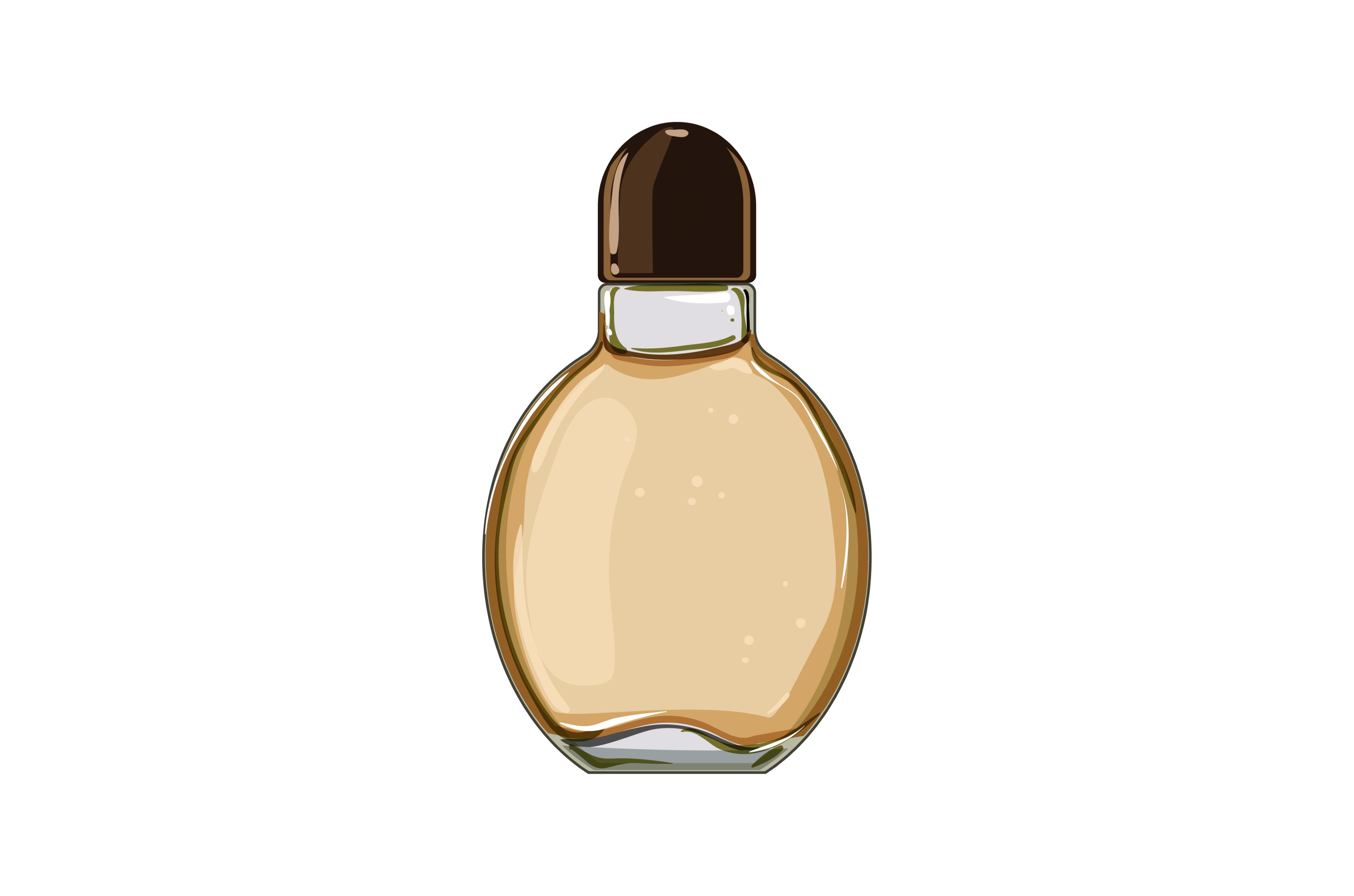 cologne perfume for men cartoon | Object Illustrations ~ Creative Market