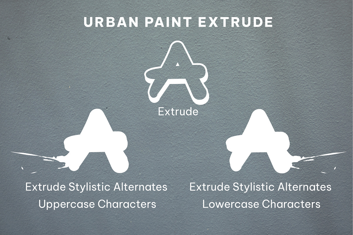Urban Paint - Display Font