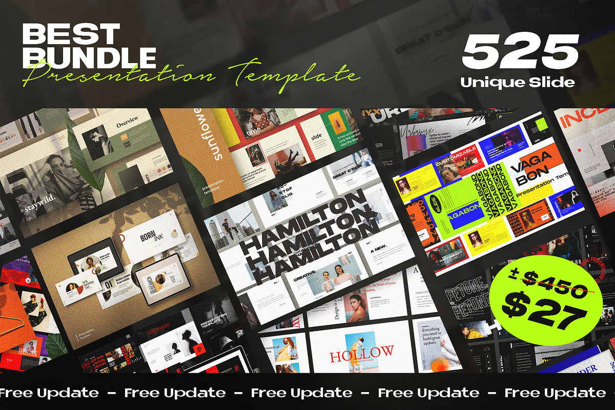 Best Bundle Presentation Pack, a Presentation Template by Dirtytemp Studio