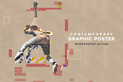 Contemporary Graphic Poster Action, an Action Add-On by bangingjoints