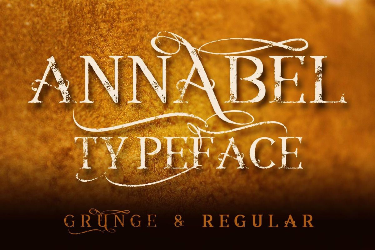 Annabel Font, a Serif Font by Cruzine