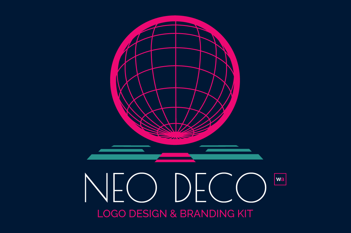 Neo Deco Branding Kit, an Object Graphic by Wingsart Studio