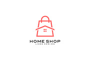 home shop logo vector design, a Branding & Logo Template by quadrazo