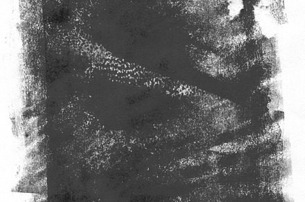 Rolled ink textures containing letterpress, ink, and print, an Abstract ...