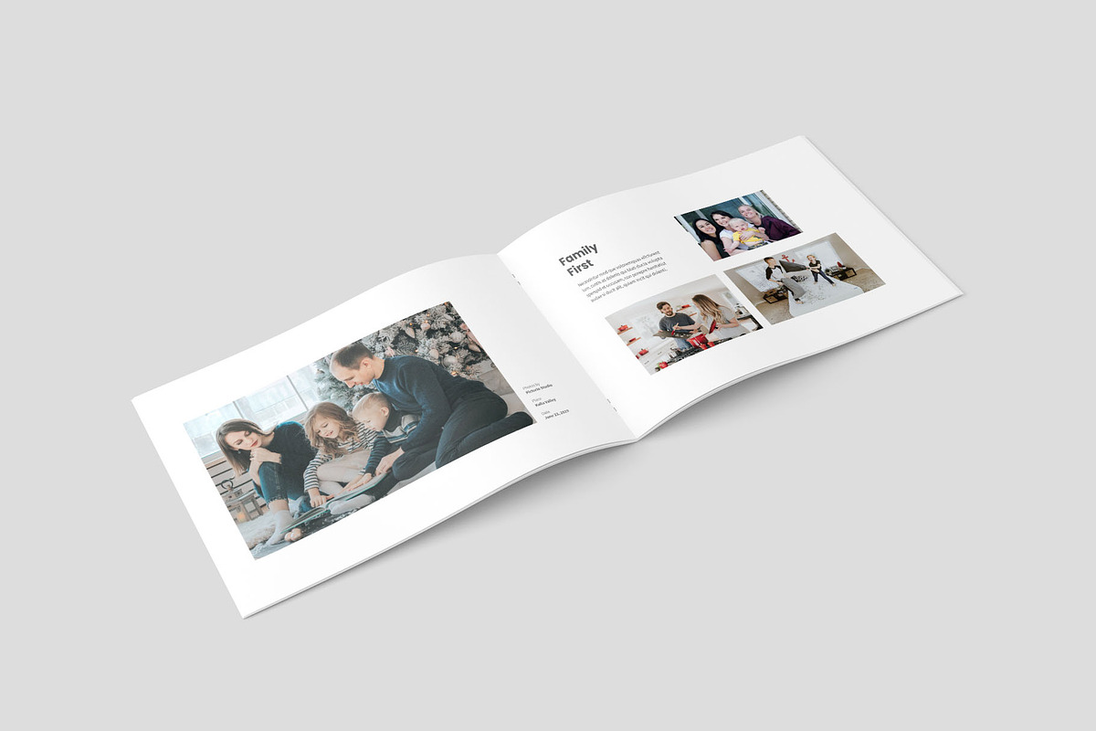 A5 Story Photobook, a Brochure Template by Meenom