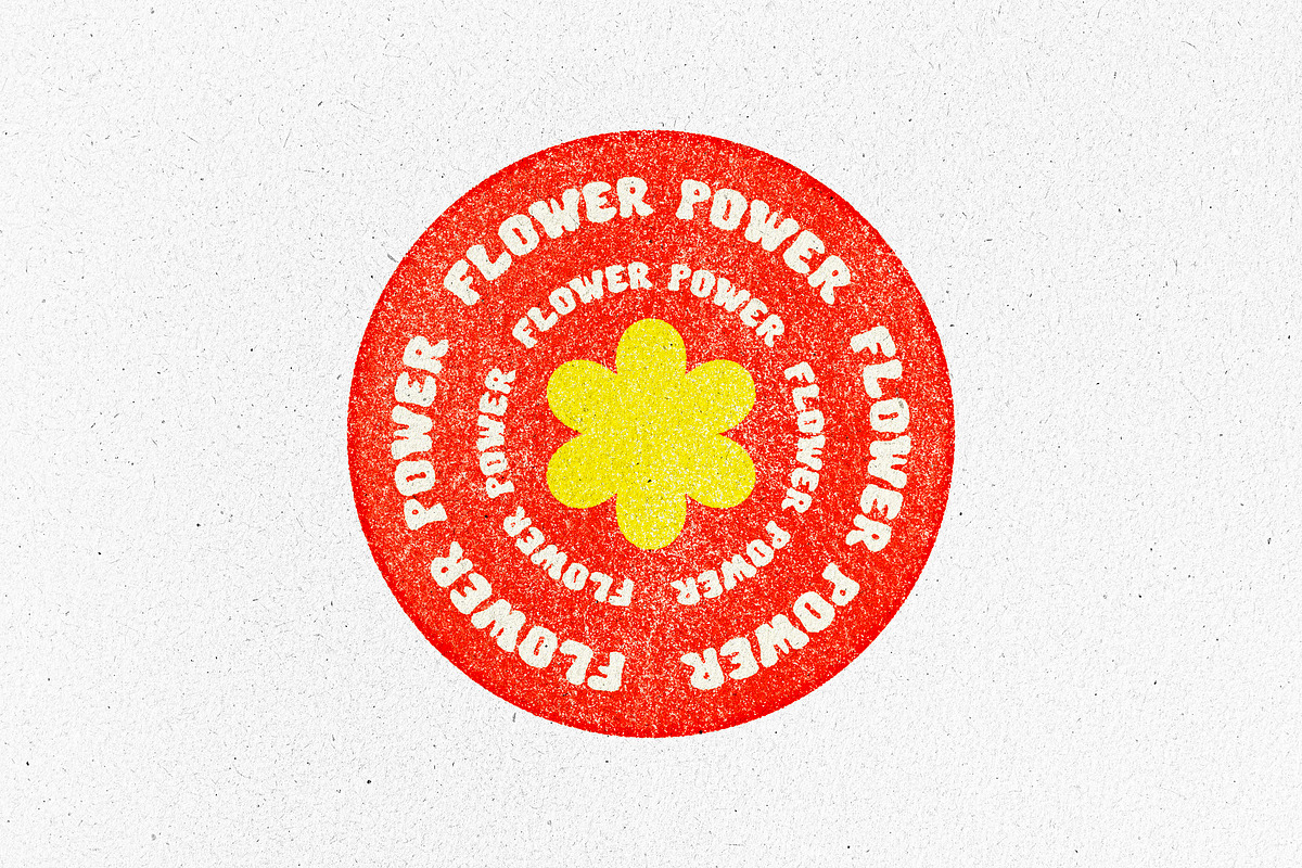 Grunge Ink Stamp Effect, a Mockup by Design Squad