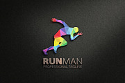 Running Man Logo, a Branding & Logo Template by essegraphic