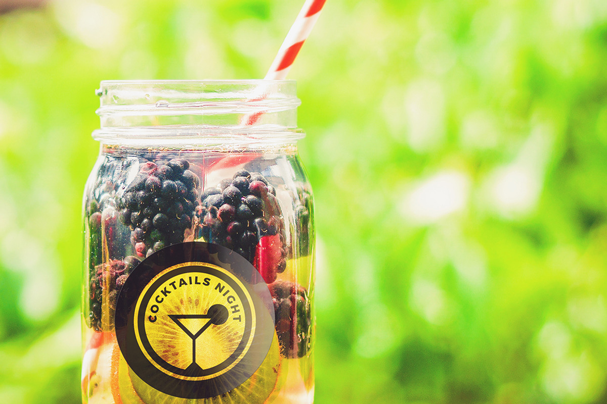 12 PSD Cocktail Mock-up #1, a Packaging Mockup by Walentin