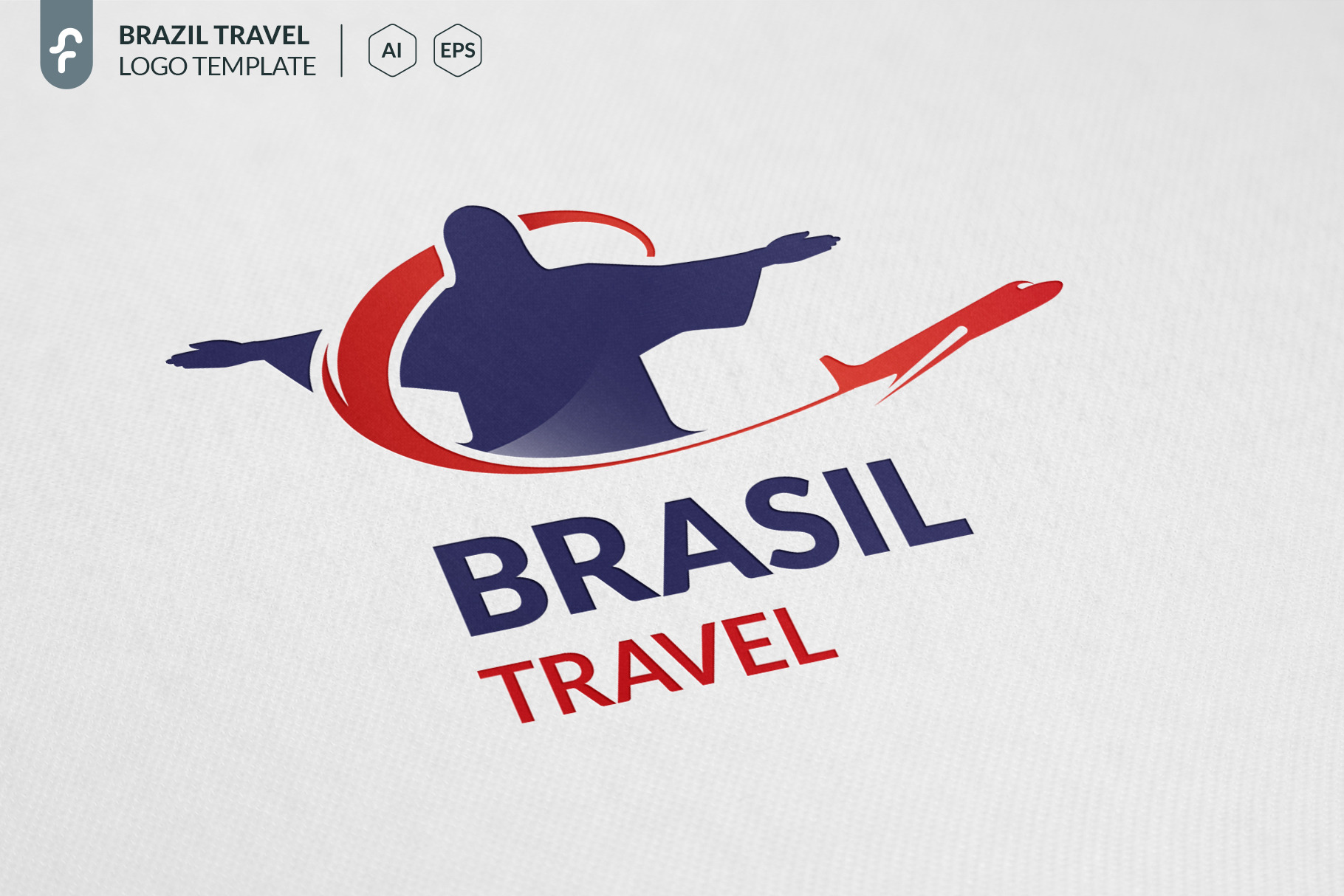 Brazil Travel Logo, a Branding & Logo Template by ft.studio