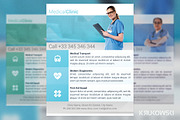 Medical Clinic Flyer, a Flyer Template by Krukowski Graphics