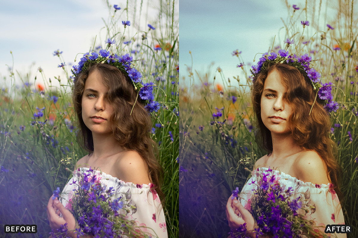 AI-Optimized Cinematic Spring Light Lightroom Presets