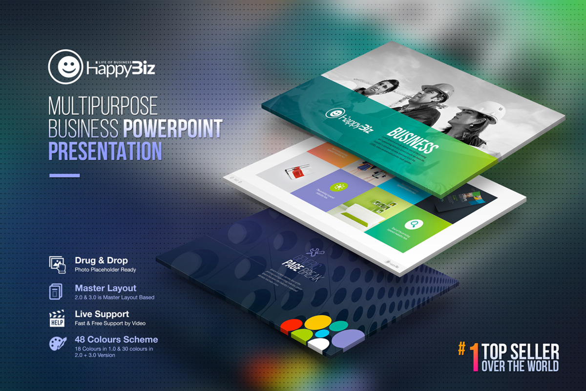 Multipurpose Business PowerPoint, a Presentation Template by ...