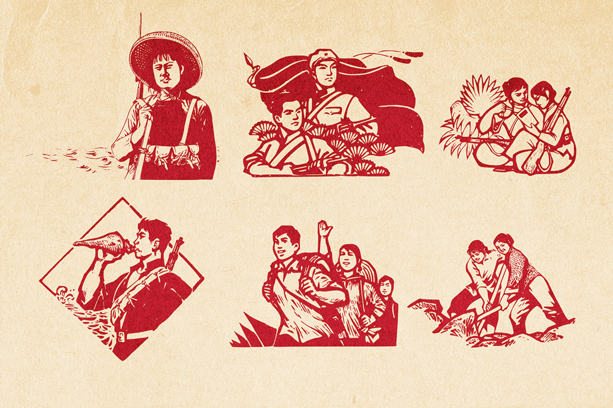 Propaganda - Vintage Vector Set, an Illustration by The Rusty Press