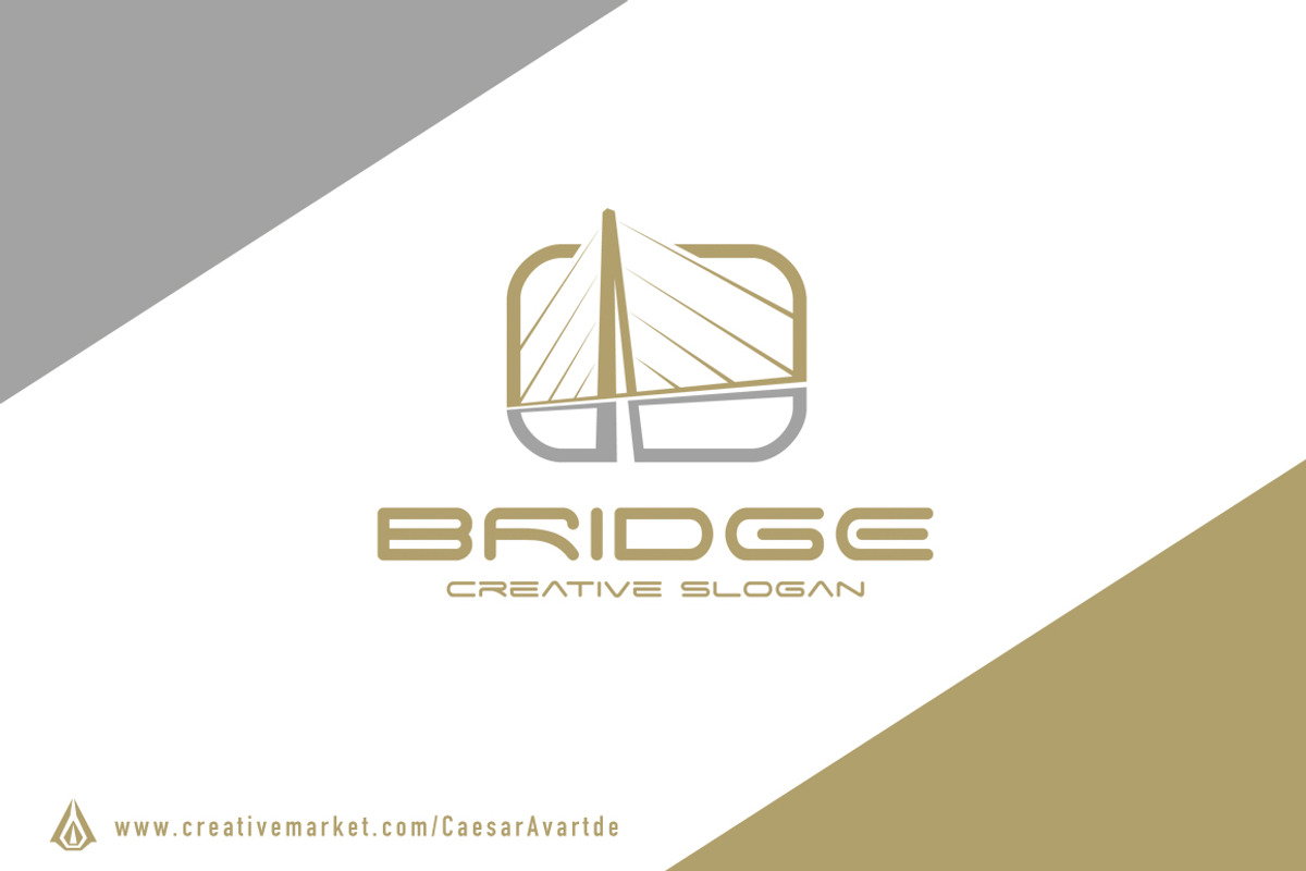 Bridge Logo Template, a Branding & Logo Template by Avartde Creative