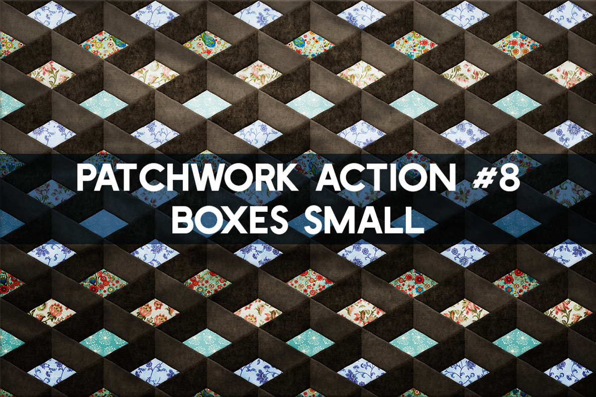 PATCHWORK Effect Photoshop TOOLKIT, a Layer Style Add-On by Graphic Spirit