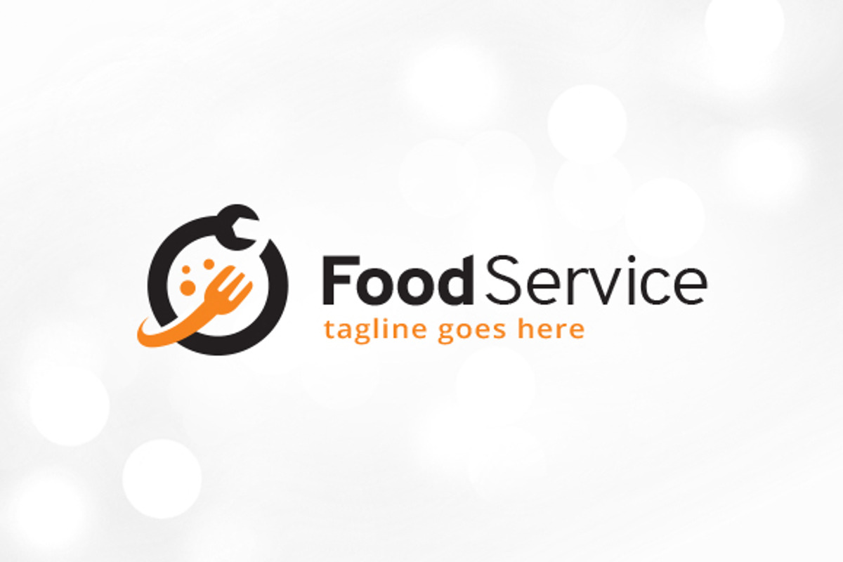 Food Service Logo Template, a Branding & Logo Template by gunaonedesign