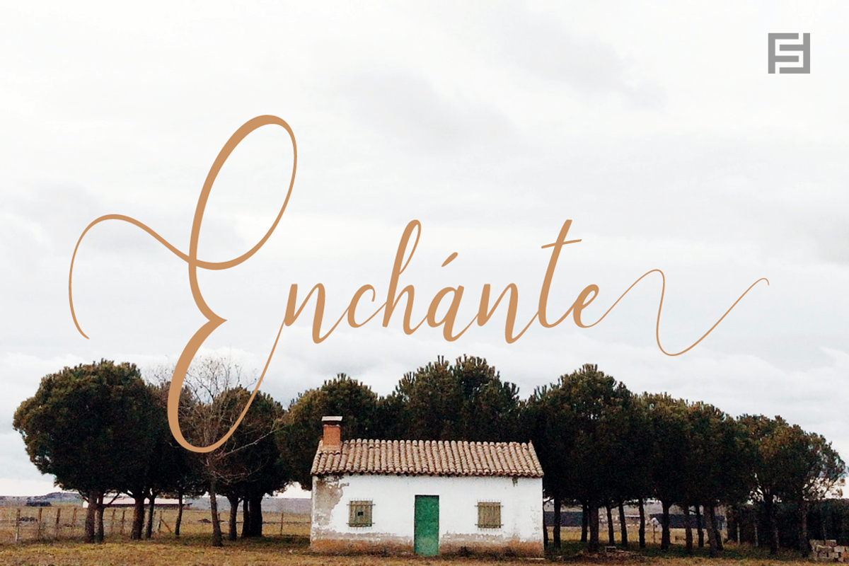 Enchante - Lovely Handwritten Font, a Script Font by Designova®