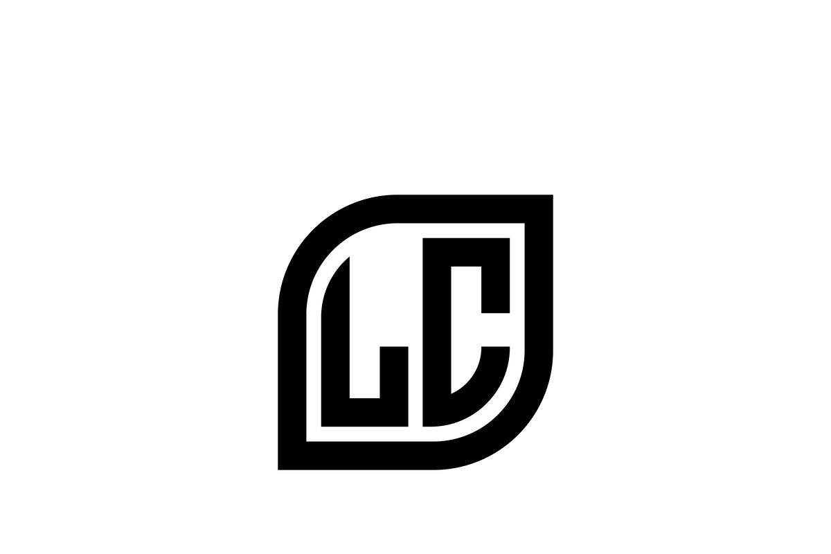 LC logo design vector template, a Branding & Logo Template by xcoolee