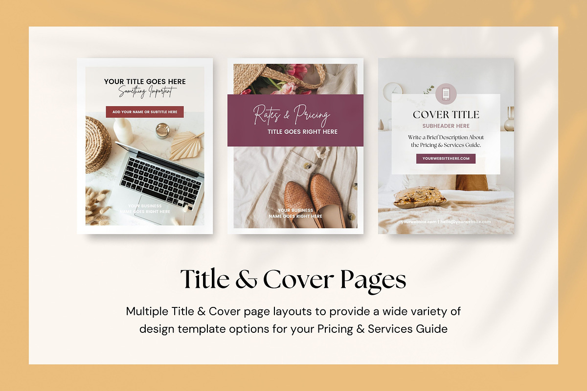 Pricing & Services Guide for Canva