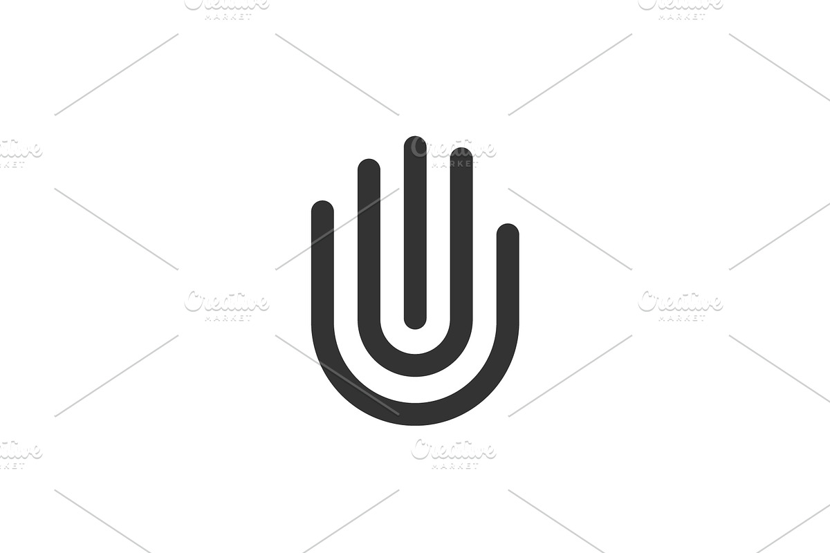 Handprint Logo | Creative Market