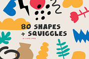 shapes squiggles