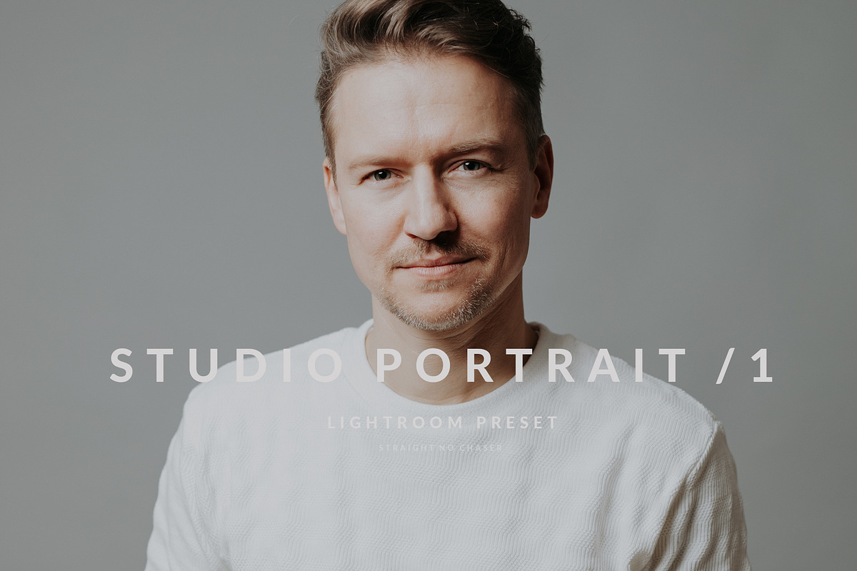 Studio Portrait Lightroom Preset, an Action Add-On by Jenny Wu Presets